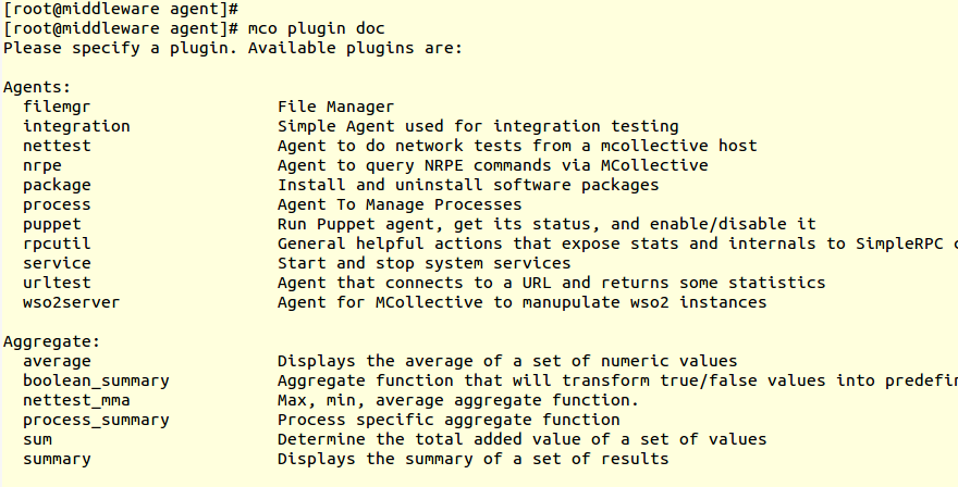 Create Custom Agent Plugin - MCollective – Shamika Ariyawansa's ...